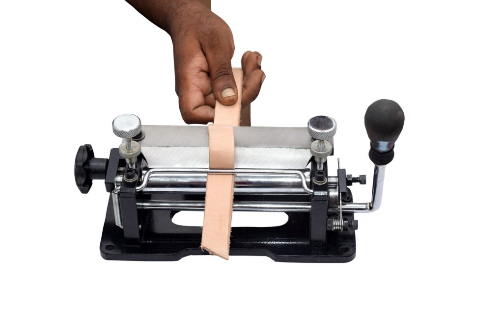 Professional Leather Splitter 6″ with D-2 Blades - BTI ENGINEERS
