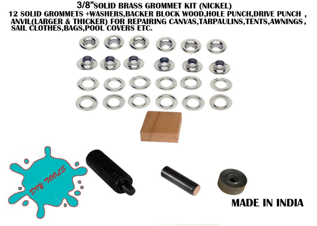 Solid Brass Eyelet/Grommet Setting Kits - BTI ENGINEERS