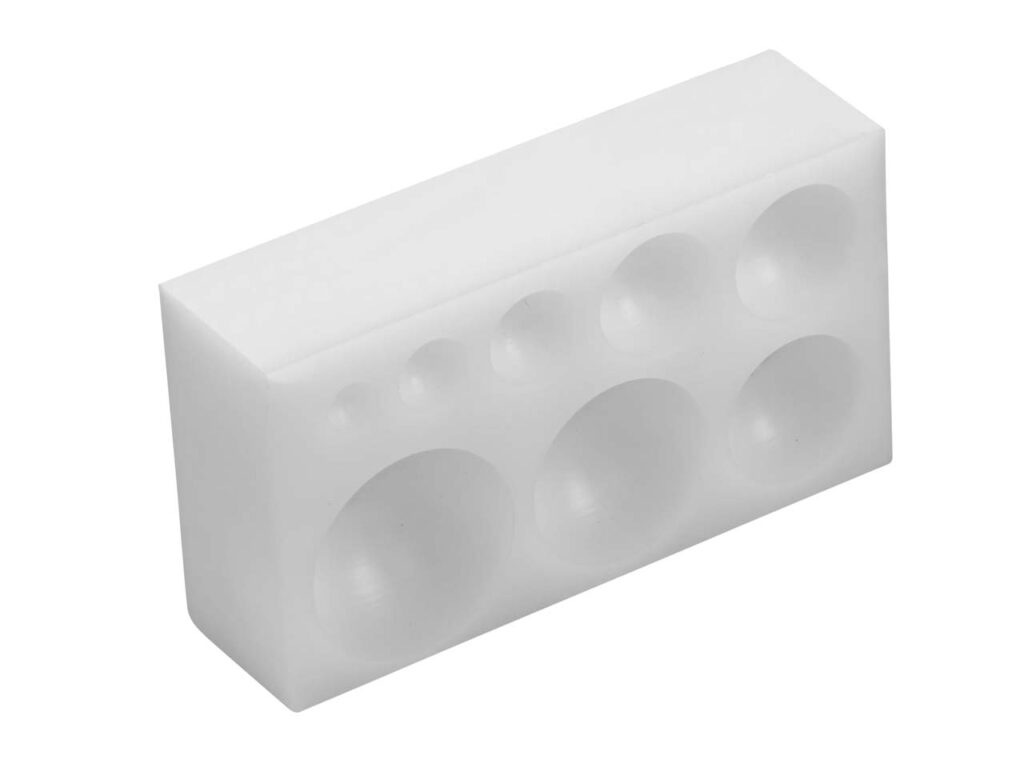 Super Delrin Doming Punches And Dapping Block Set - BTI ENGINEERS