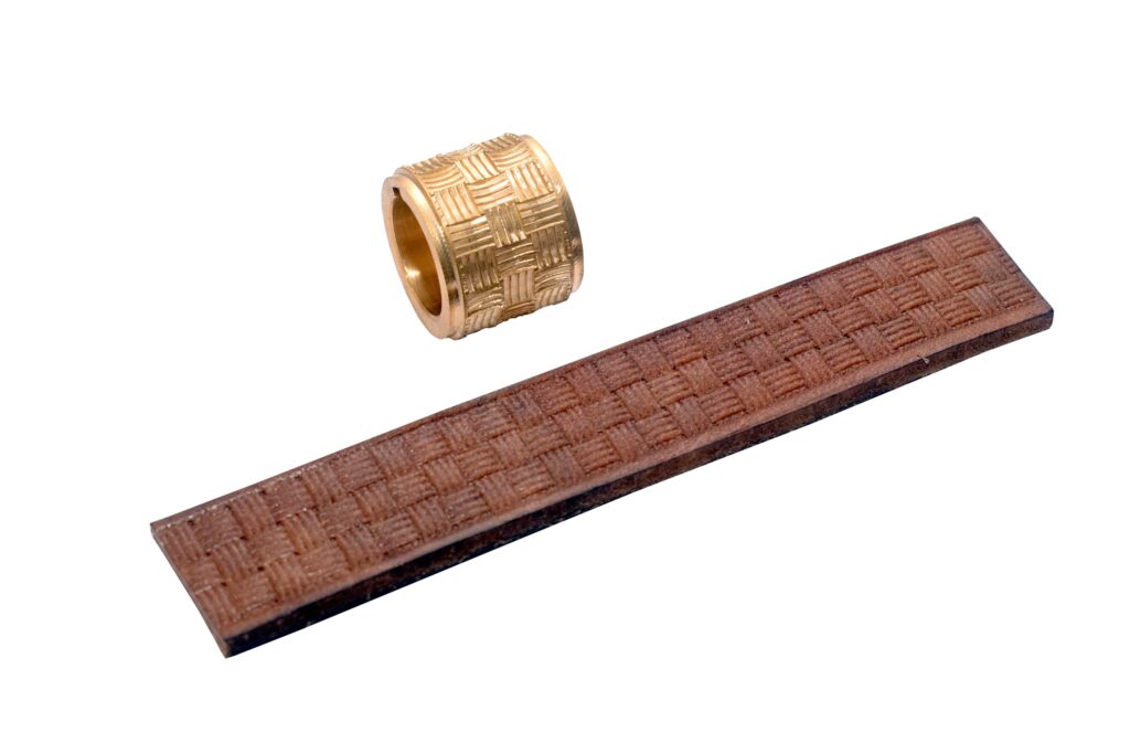 Belt Embossing Roller for Leather Belts No K3 - BTI ENGINEERS